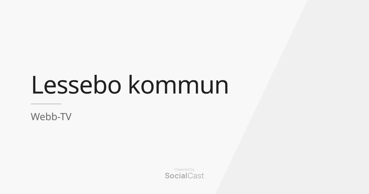 Lessebo kommun